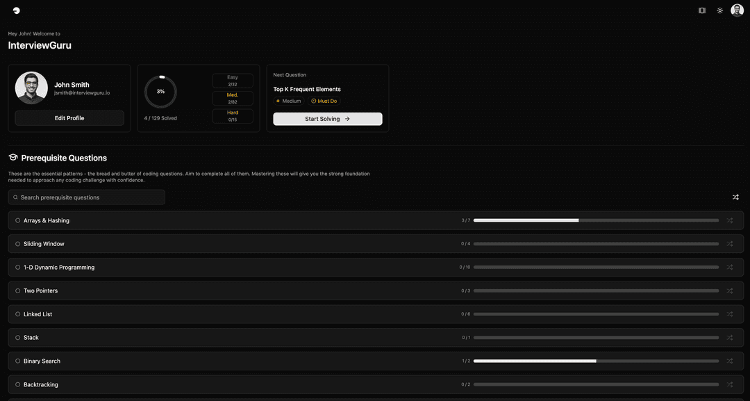InterviewGuru | Leetcode + AI